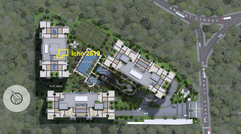 Big Cut 2 Bedroom 61 Sqm Kai Garden Residences Icho Building Facing Amenities